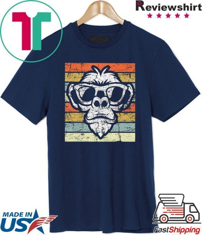 Retro Monkey – Vintage Style Monkeys Tee Shirts
