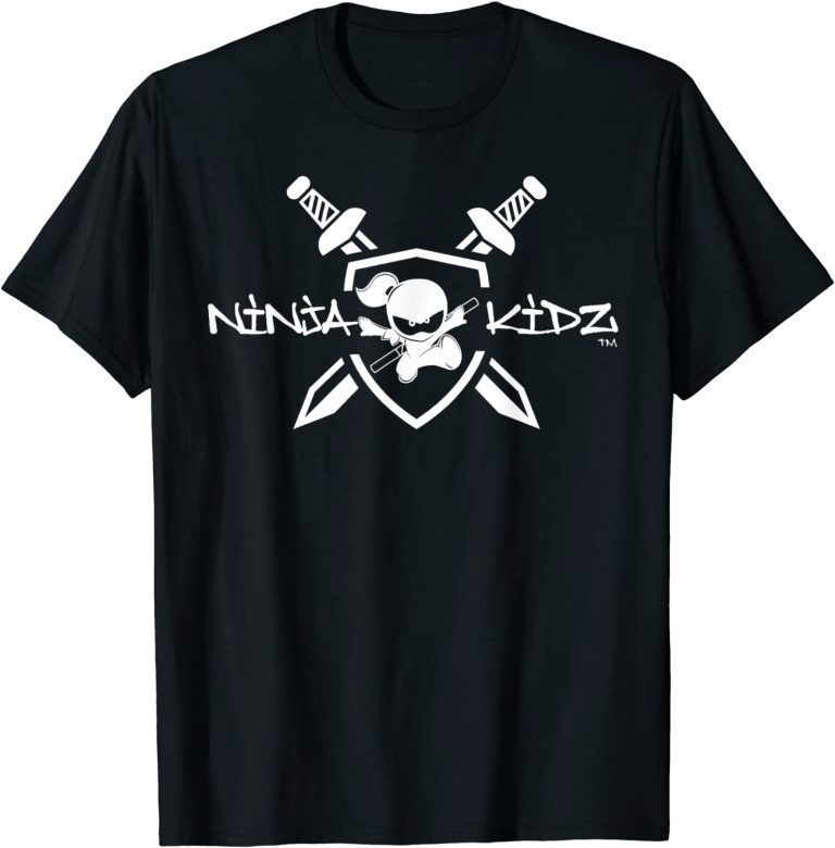 Ninja Kids Merch Ninja Kidz Shield Tee Shirt