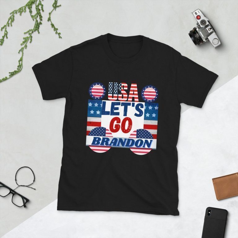 Let's Go Brandon Chant Usa Flag FJB 2021 Shirt