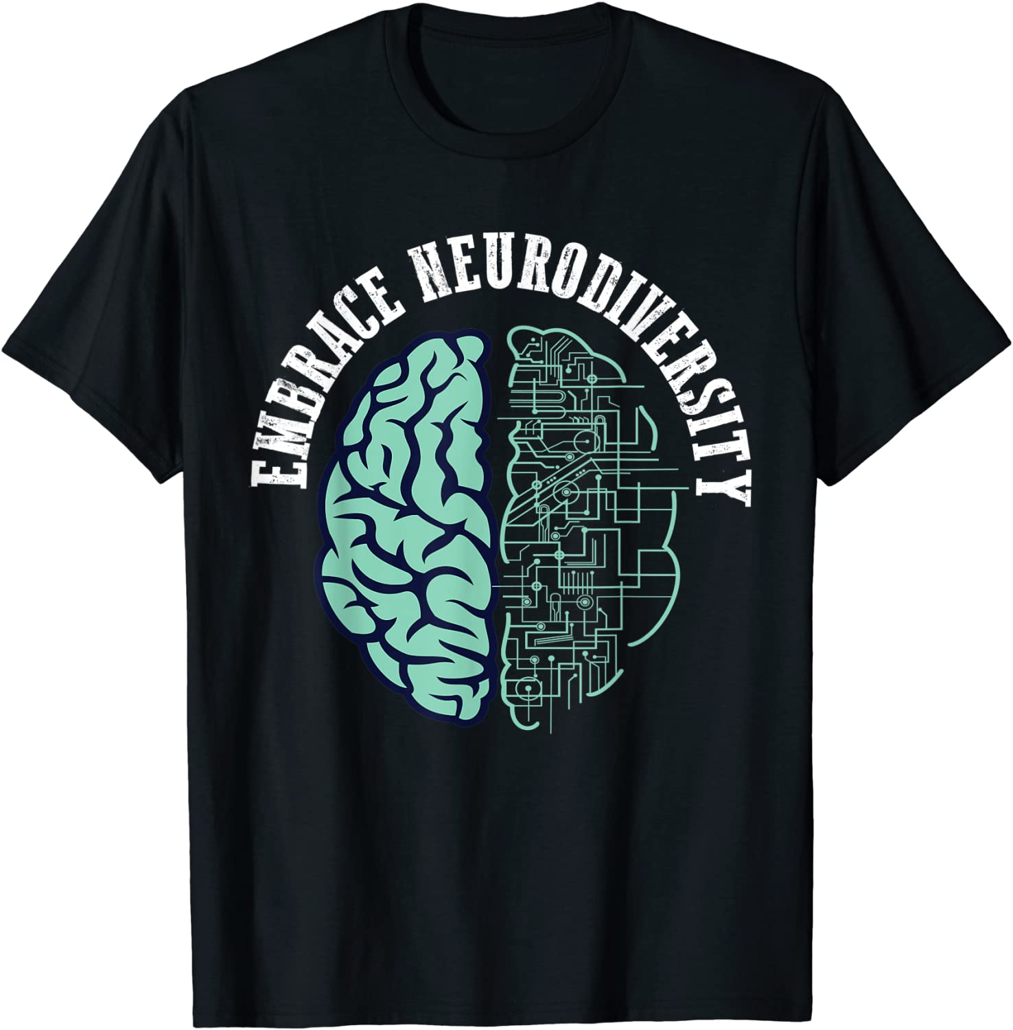 embrace neurodiversity - Embrace ADHD Autism ASD 2022 Shirt