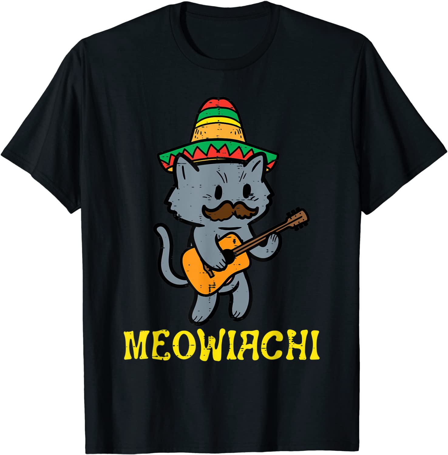 Meowiachi Cat Mariachi Cinco De Mayo Mexican Fiesta 2022 Shirt