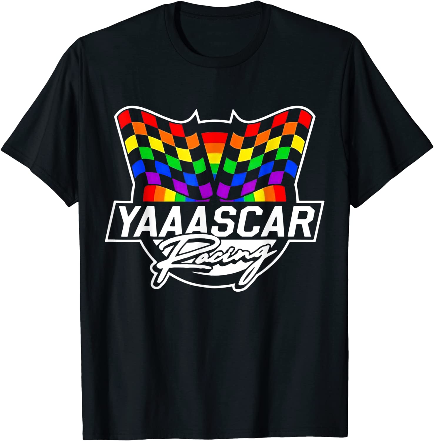 Racing Car Yaaascar LGBT 2022 Shirt
