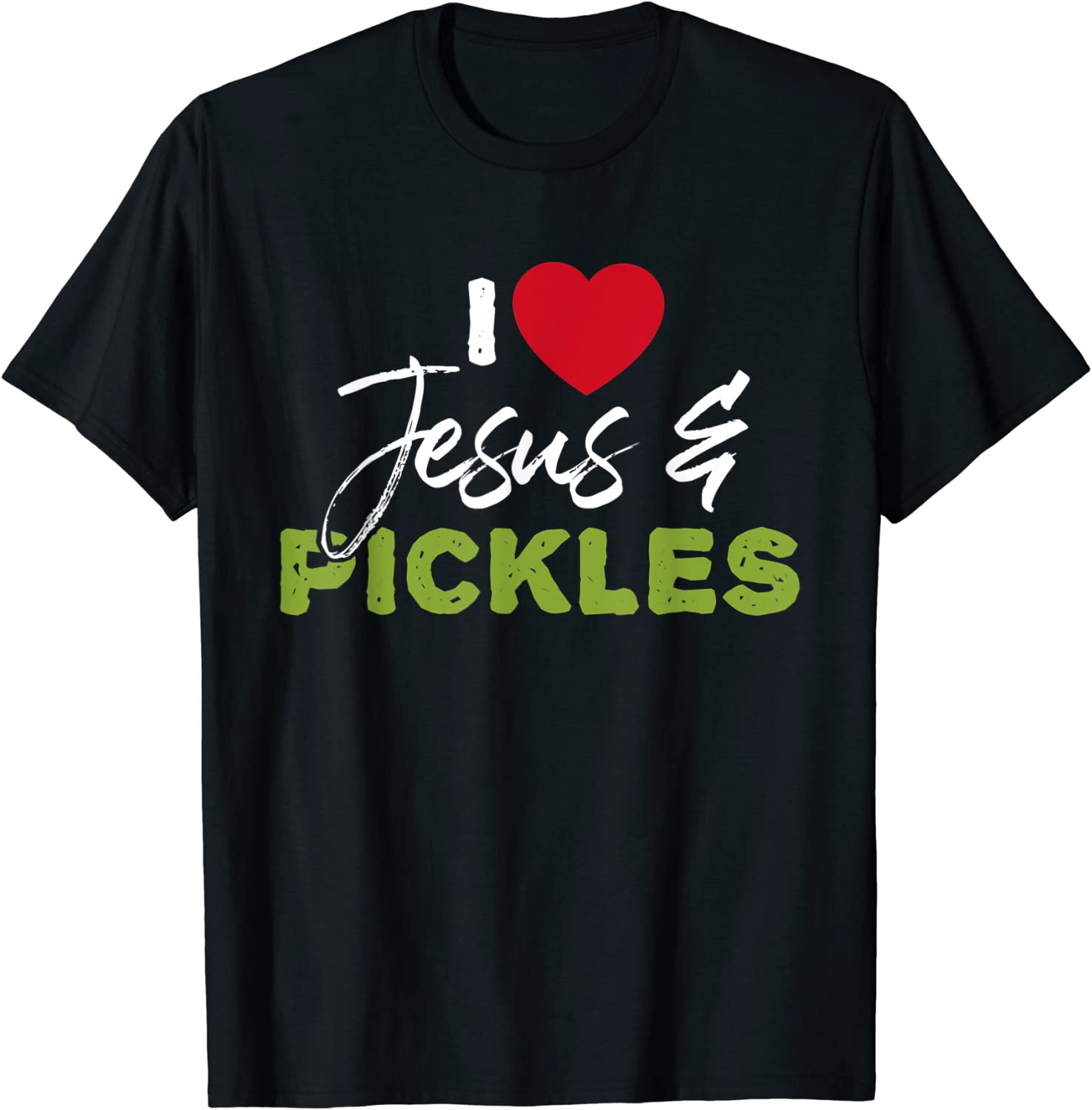 I Love Pickles & Jesus Pickle Vegetable Farming Vegetarian Classic Shirt