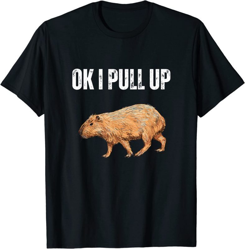 Ok I Pull Up Capybara Capybara Meme Ok I Pull Up 2022 Shirt - Teeducks