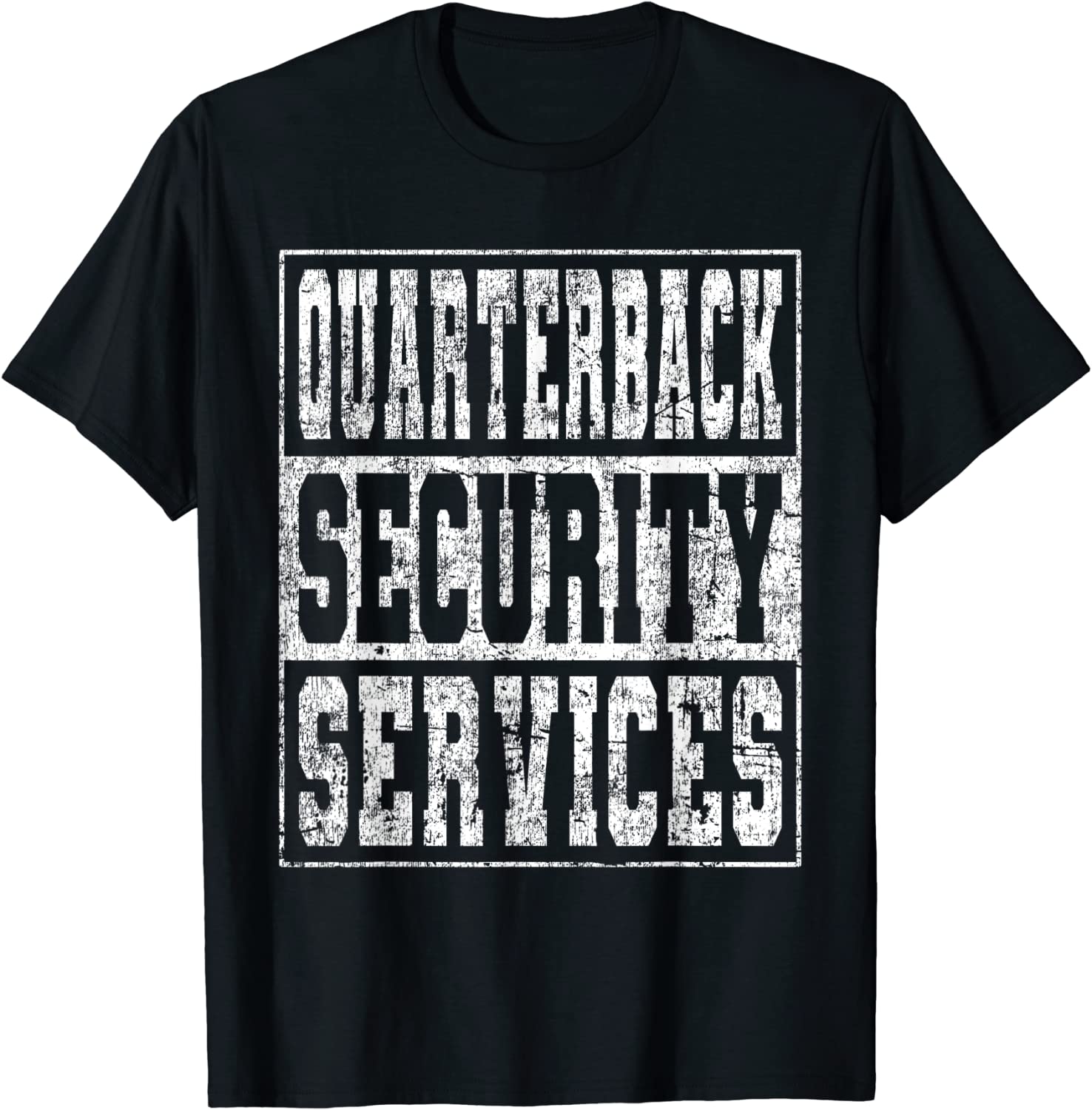 Quarterback Security Services - Football Lineman 2022 Shirt