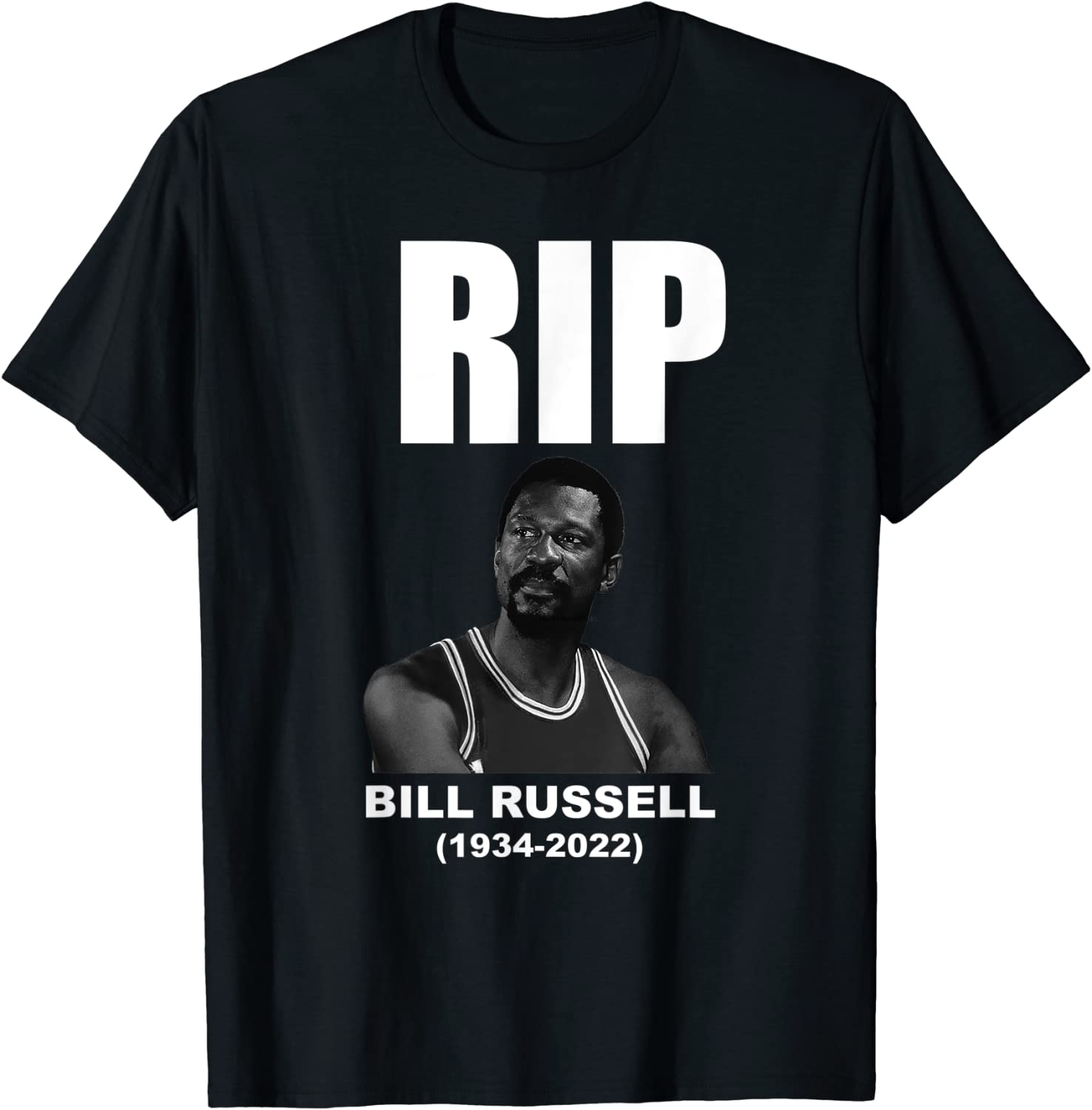 Rip Bill Russell 2022 Shirt