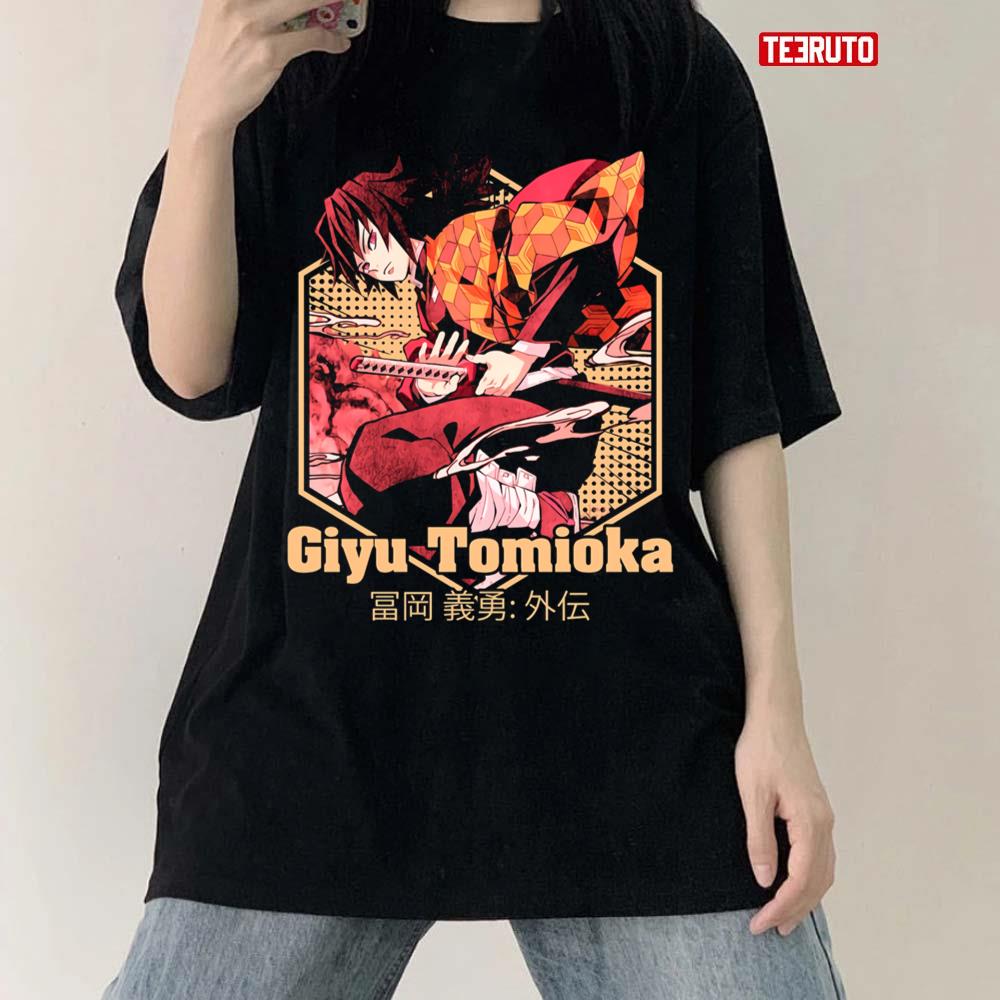 Cool Character Giyu Tomioka Water Hashira Demon Slayer Classic Shirt
