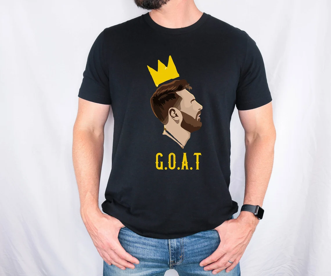 Lionel Messi GOAT King of Football Greatest Over 2022 Shirt