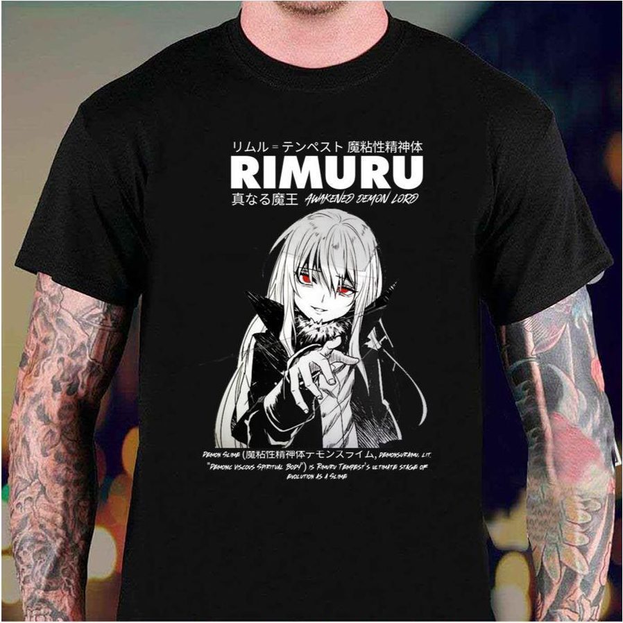 Manga Design Rimuru Tempest Tensei Shitara Slime 2023 Shirt