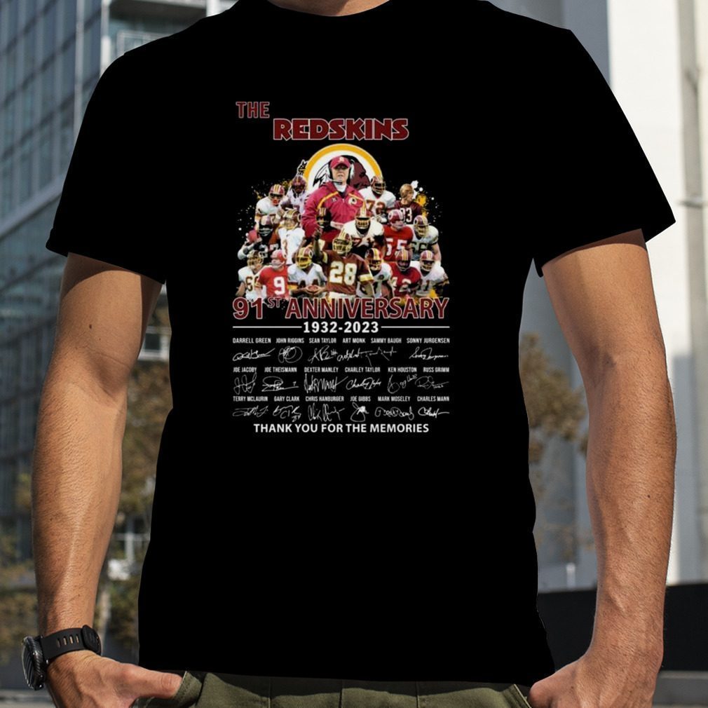 The Washington Redskins 91st Anniversary 1932-2023 Thank You For The ...