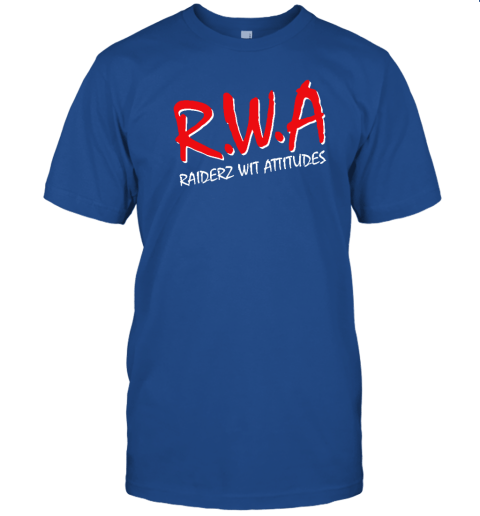 Raider Posts Rwa Raiderz Wit Attitudes 2023 Shirt - TeeDucks