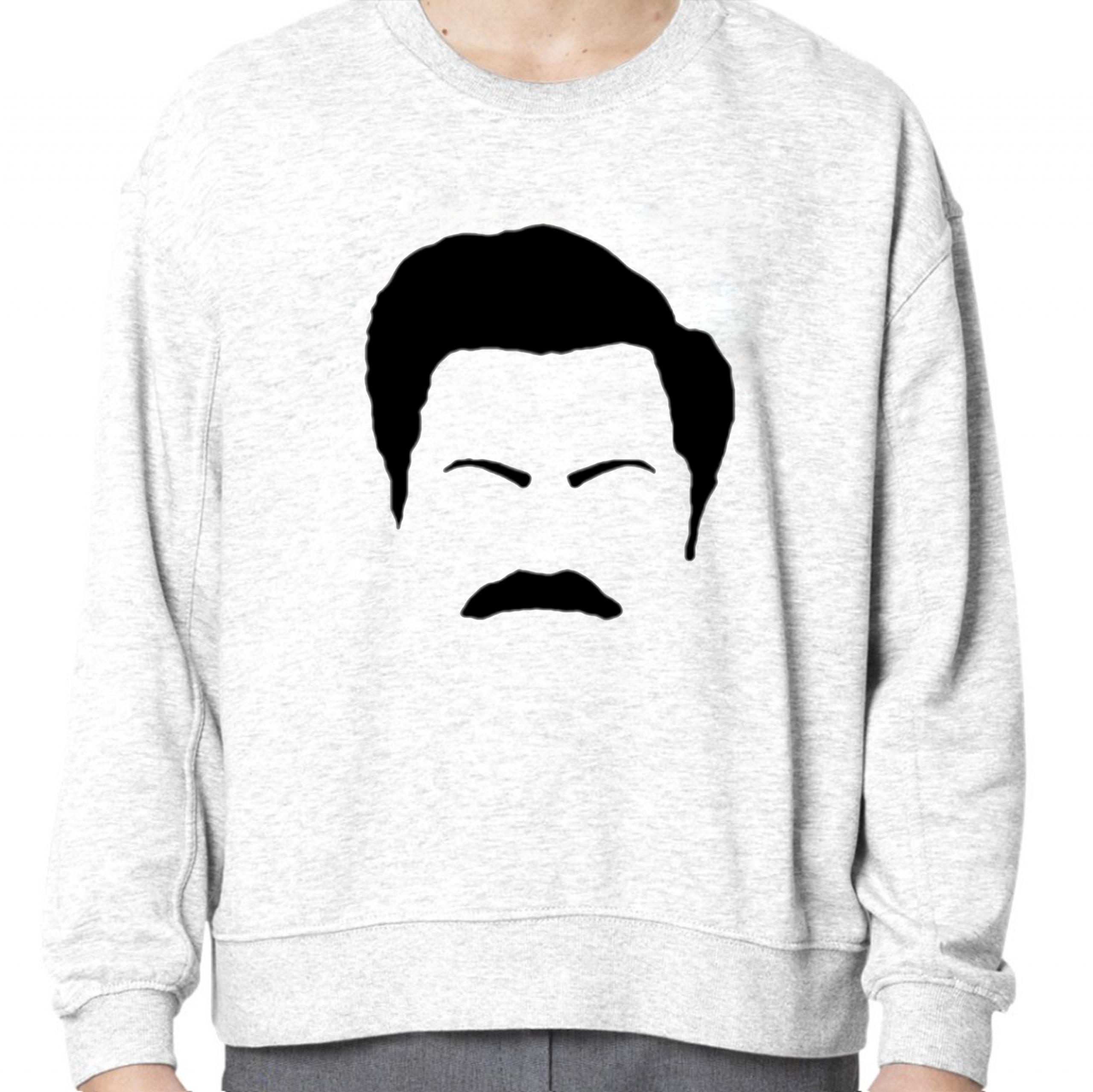 Ron Swanson Mustache Face 2023 Shirt - TeeDucks