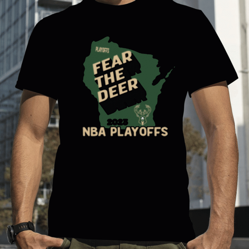 NBA Playoffs 2023 Slogan Milwaukee Bucks Official Shirt - TeeDucks