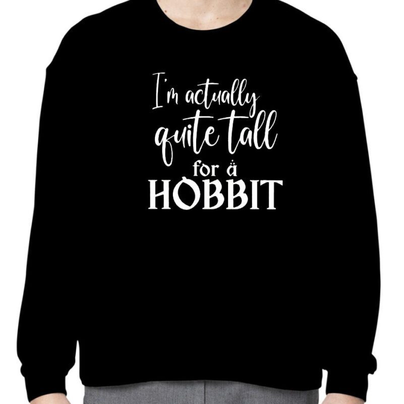 I’m Actually Quite Tall For A Hobbit Funny Shirt - TeeDucks