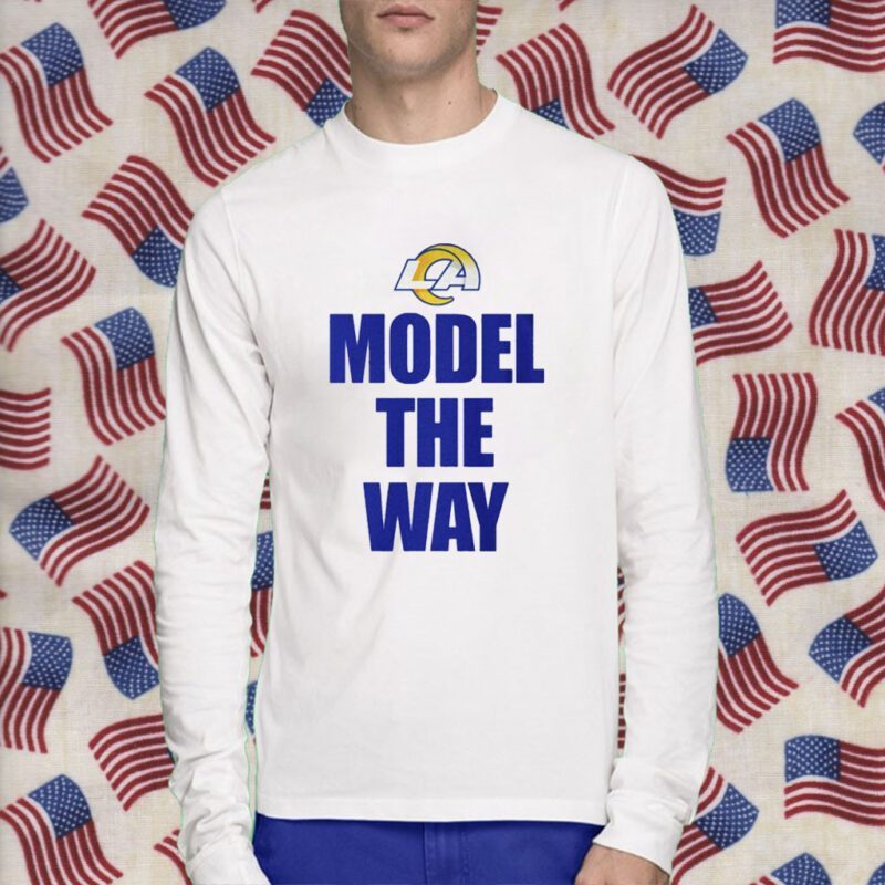 Model The Way Los Angeles Rams Shirt