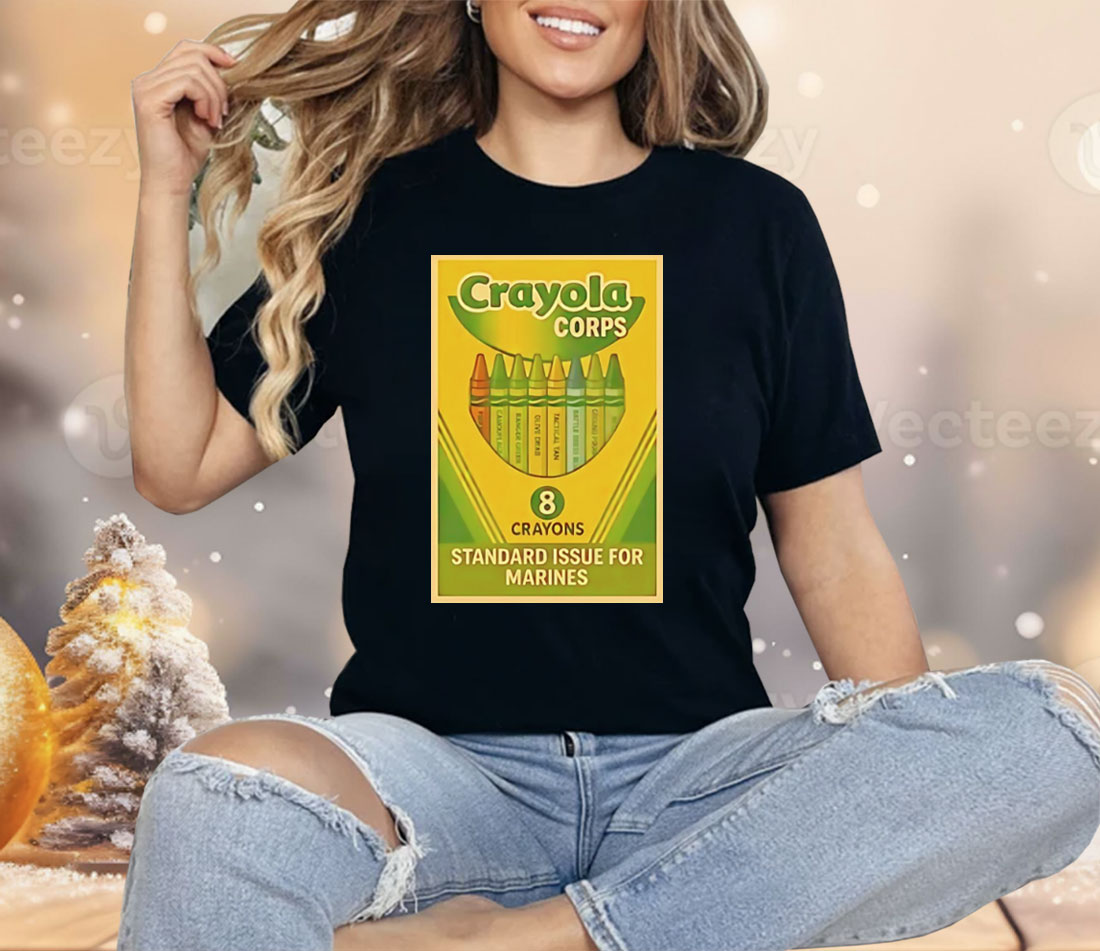 Crayola Corps Standard Issue For Marines Shirt