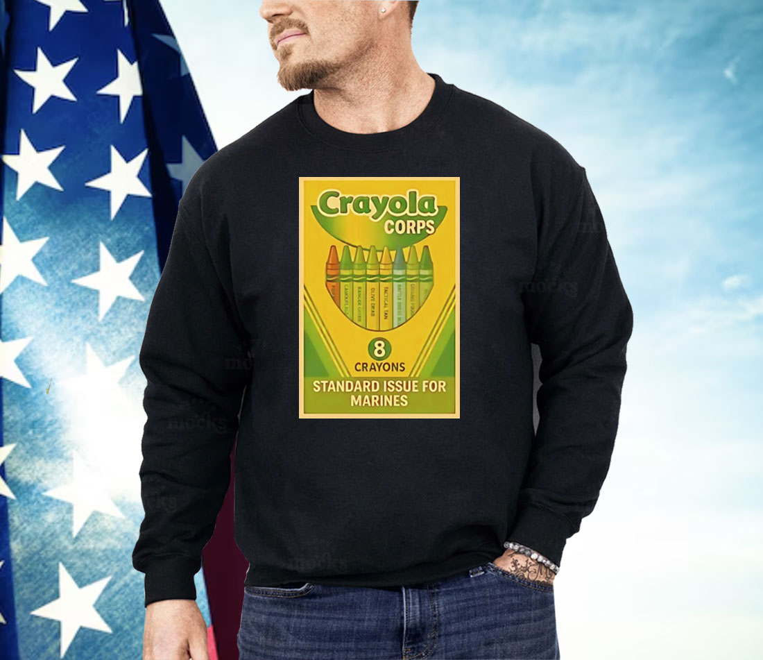 Crayola Corps Standard Issue For Marines Shirt